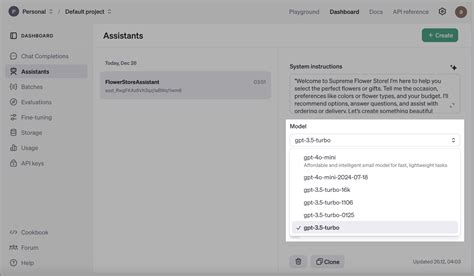 create and integrate an openai assistant with a sendpulse powered