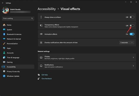 fix can t disable background blur on windows 11