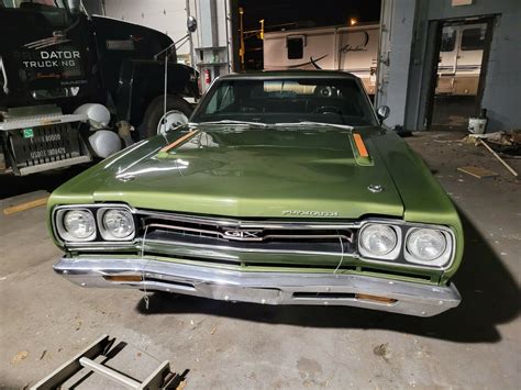 1969 Plymouth Gtx Rocks Limelight Green Color Powerful Surprise Under