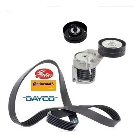 Kit Correia Alternador Tensores Vw Golf 1 6 8v Ea111 2012