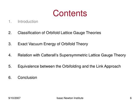Ppt Relations Among Supersymmetric Lattice Gauge Theories Powerpoint Presentation Id3488015