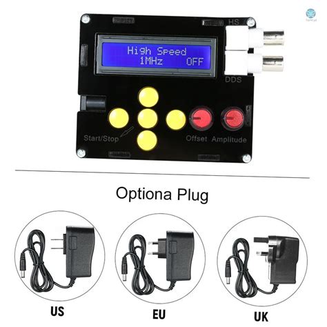 DDS Function Low Frequency Signal Generator Sine Triangle Square Sawtooth ECG Noise Output 1Hz