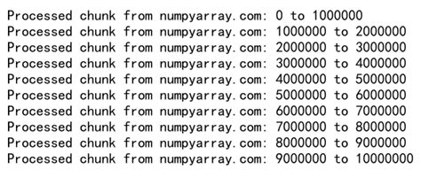 Numpy数组去零操作：高效处理和优化数据 极客教程