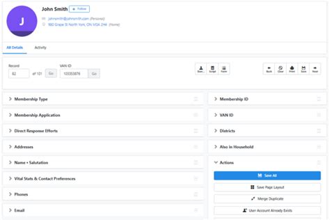 Individual Record Overview Connect Training Lib Dem Tech Blog
