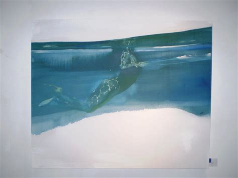 Bill Bate Surface Contemporary Figurative Female Nude Underwater