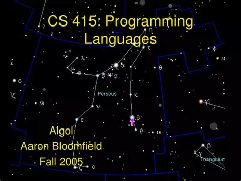 PPT CS 415 Programming Languages PowerPoint Presentation Free Download ID 2745638