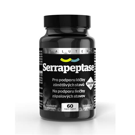 Serrapeptase 250000 I.U. cps. 60 SALUTEM - skladem | BENU.cz