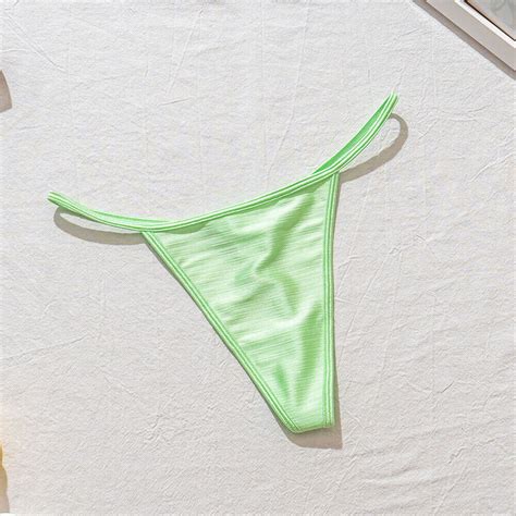 Womens Sexy Lace Low Waist Thongs Panties Intimate G String Briefs