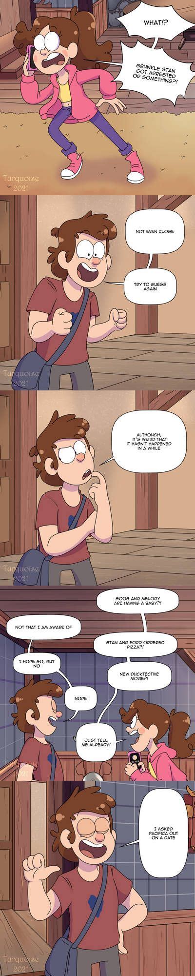 Good News Part 1 By Turquoisespace35 On Deviantart Gravity Falls Art