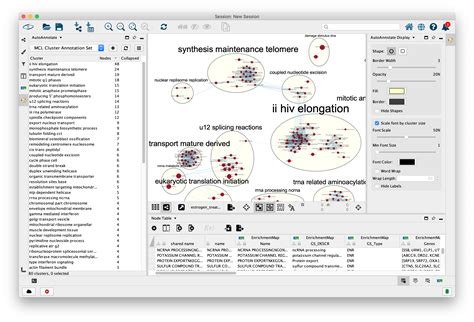 Cytoscape App Store Autoannotate