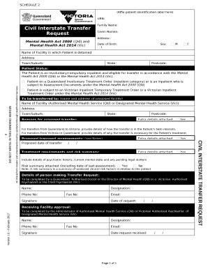 Date Of Birth Sex MFI Doc Template PdfFiller