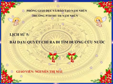 Ppt B I Gi Ng L Ch S L P Quy T Ch Ra I T M Ng C U N C Powerpoint Presentation Id