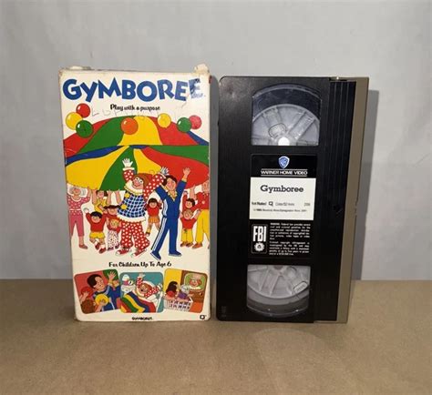 Gymboree Play With A Purpose Vhs 1989 1980s 80s Vintage Tape Tested