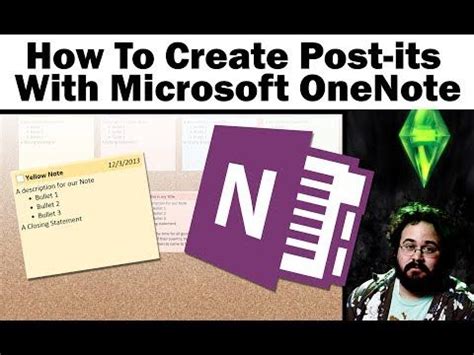 How To Create Sticky Post It Notes With OneNote YouTube One Note Microsoft