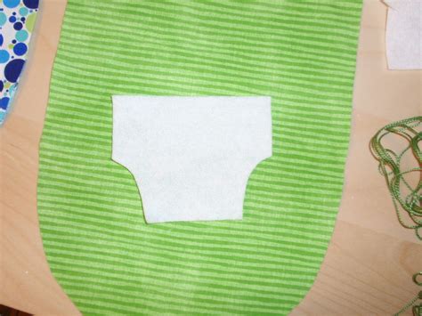 Diary Of A Crafty Lady Personalizing A Diaper Holder