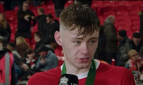 Video Conor Bradley Almost Makes X Rated Van Dijk Comment R