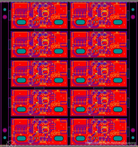 Pcb邮票孔拼板ad软件制作教程 源码巴士