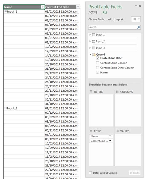 Vba Excel Indirect Function To Read Dates And Return Dynamic Values Stack Overflow