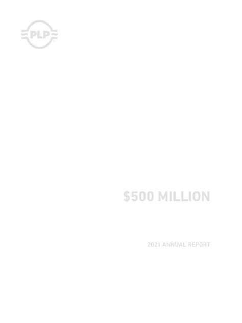 Plpc Annual Report 2021 Pdf Business