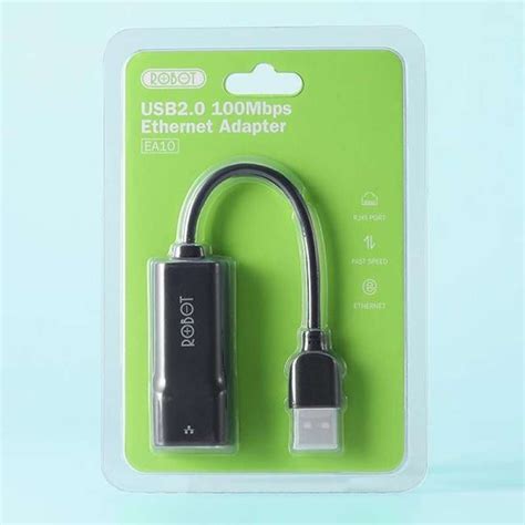 Promo Kabel Converter Usb Lan Robot Ea10 Usb Ethernet Adapter Usb2 0 To Rj45 Diskon 14 Di