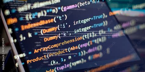 Programming Code Background Software Developer Programming Code