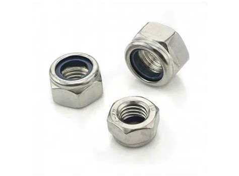 Ss M6 Nyloc Nut Dia 6mm For 6mm Of Bolts Stainless Steel Ss202