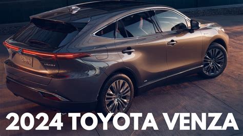 2024 Toyota Venza Hybrid 2024 Toyota Venza Redesign Review Interior