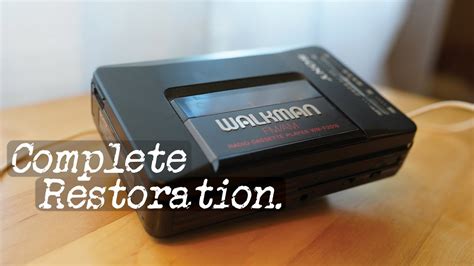 How To Repair Sony Walkman Wm F2015 Youtube