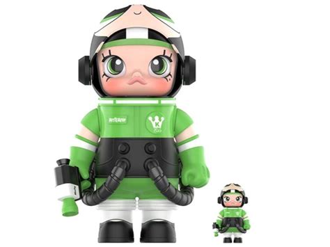 Pop Mart Mega Space Molly The Powerpuff Girls Buttercup 400100
