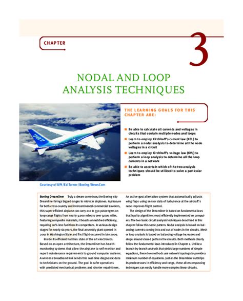 Pdf Nodal And Loop Analysis Techniques
