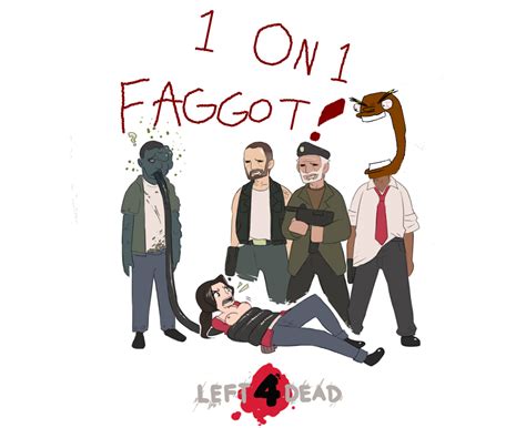 Rule 34 1girls 4boys Artist Request Bill Left 4 Dead Dark Skinned