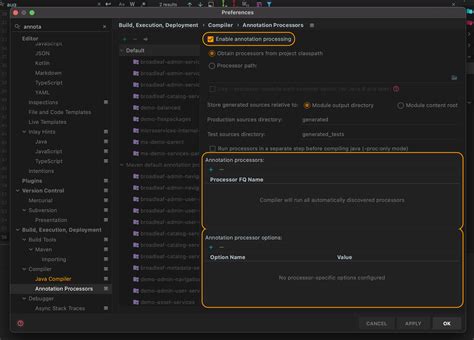 IntelliJ Lombok Compiler Support Disabled Broadleaf Commerce Microservices Knowledge Base