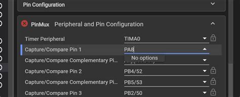 Mspm0g3507 Sysconfig Missing Pin Options For Tima0 Arm Based Microcontrollers Forum Arm