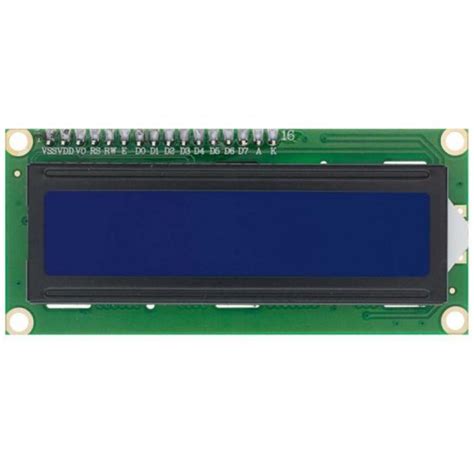 ociodual módulo pantalla lcd display azul 1602 con interfaz i2c 16x2