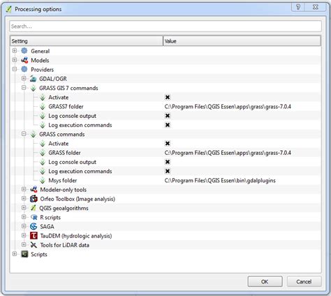 Qgis Vkernel Is Missing Under Processing Toolbox Grass Gis 7