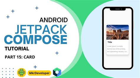 15 - CARD - Jetpack Compose - Android Studio - YouTube