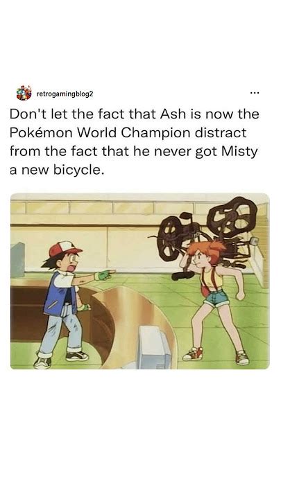 Memes Pokemon Ash Et Misty Pokémemes Misty Pokemon Memes