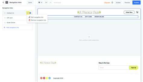 create pages and navigation weebly support us