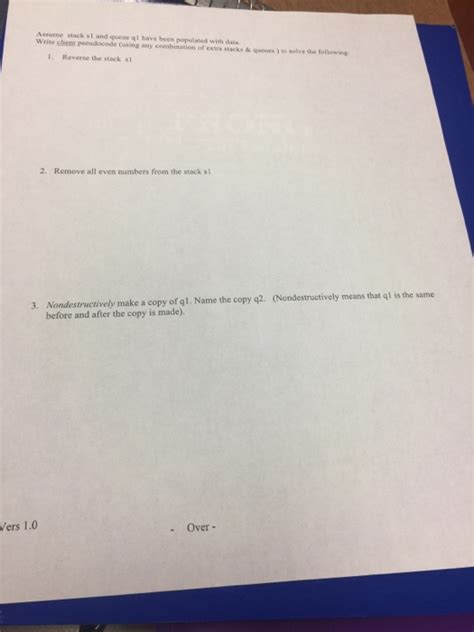 Solved Csc 300 Spis Homework 4 Part I1 E Write The Answers