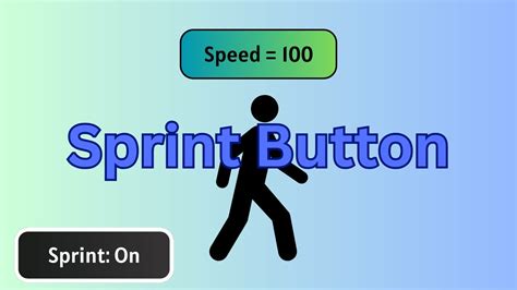 Sprint Button Model Roblox Studio YouTube