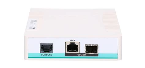 PoE Switches MikroTik CRS106 1C 5S Switch 1x RJ45 1000Mb S 6x SFP