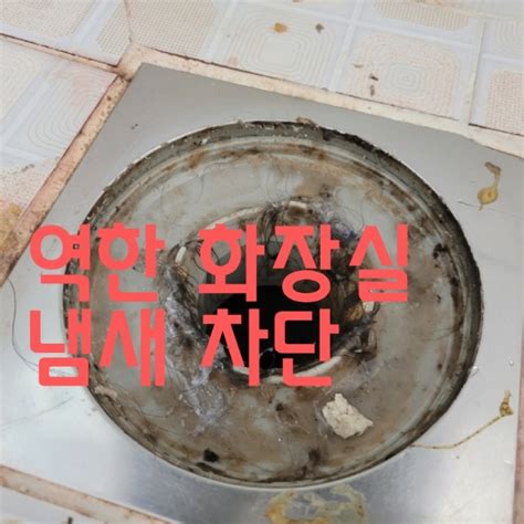 원주 화장실 욕실 변기 하수구 배수구 냄새 차단 네이버 블로그