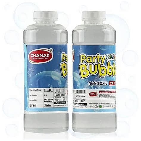 Bubble Liquid Solution Bottle Bubble Refill Bottle Bubble Maker