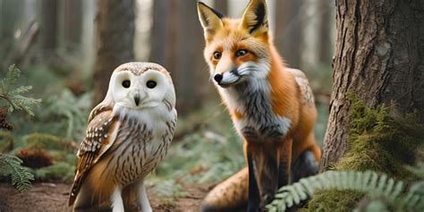 Until We Meet Again Luna The Fox And Miko The Owl Had Spent By