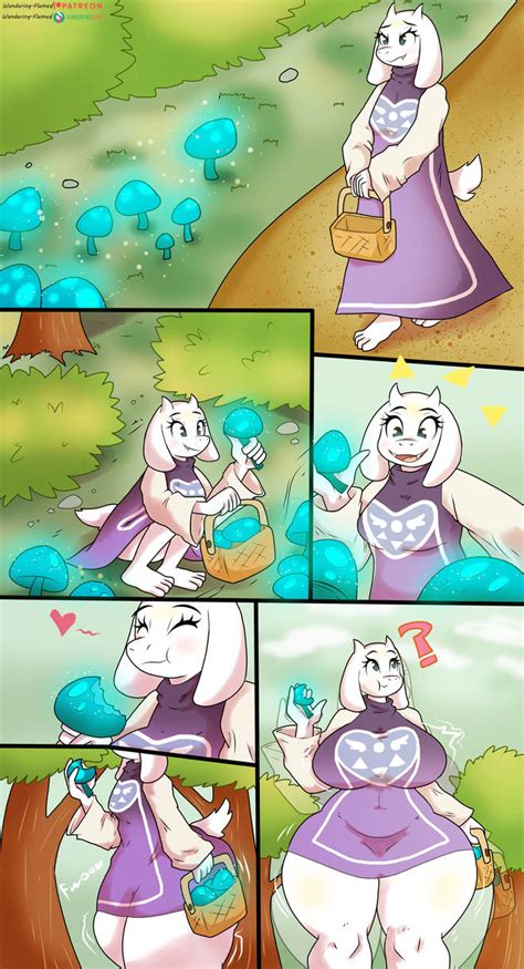 Toriel Mushroom Growth 12 By Wandering Flames On Deviantart