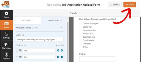 How To Create A Job Application Form In Wordpress In 2025