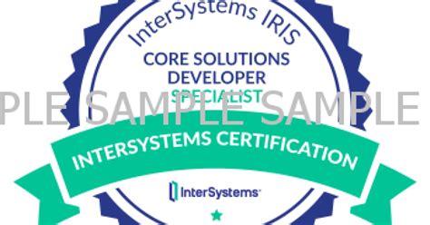 Certification Badges Intersystems