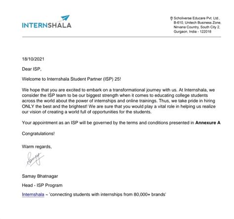 sampann kanungo on linkedin internship opportunity management