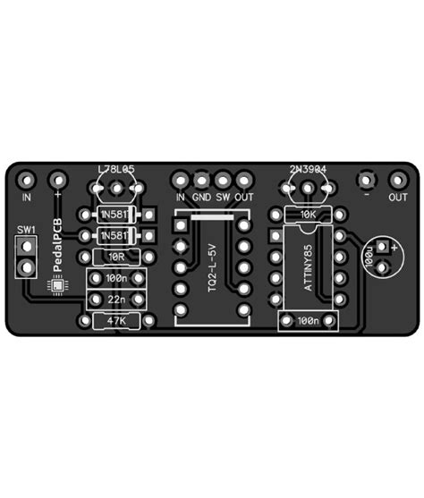 Intelligent Relay Bypass Module By Pedalpcb Stomp Box Schematics