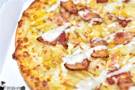 피자헛 메뉴 메가크런치 포테이토 1 1으로 순삭 네이버 블로그